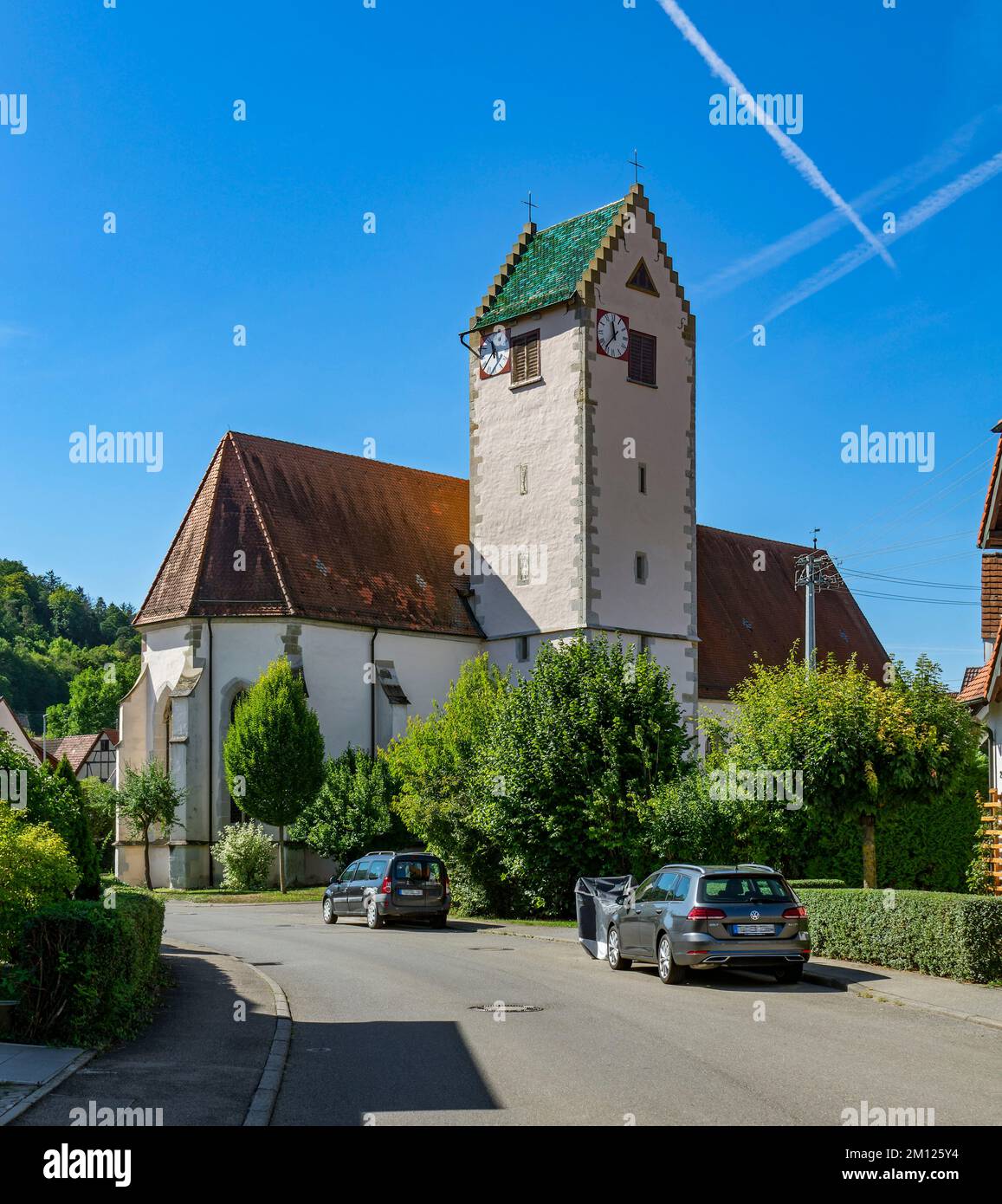The altar of the church, St. Ursula in Oberndorf, is an important late ...