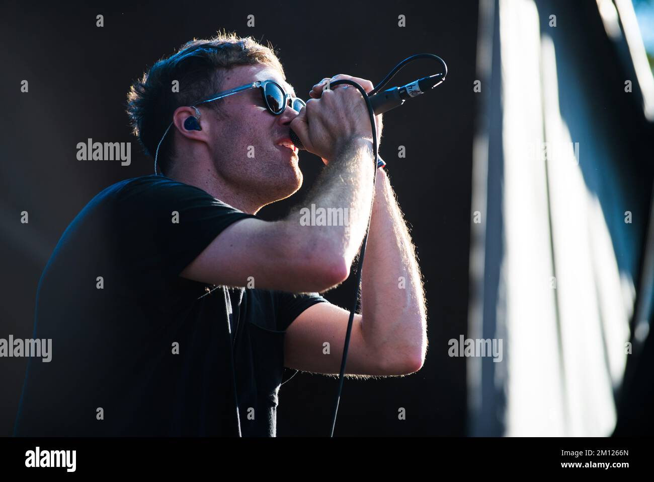 Canadian electronic duo Bob Moses in concert at Austin City Limits in ...
