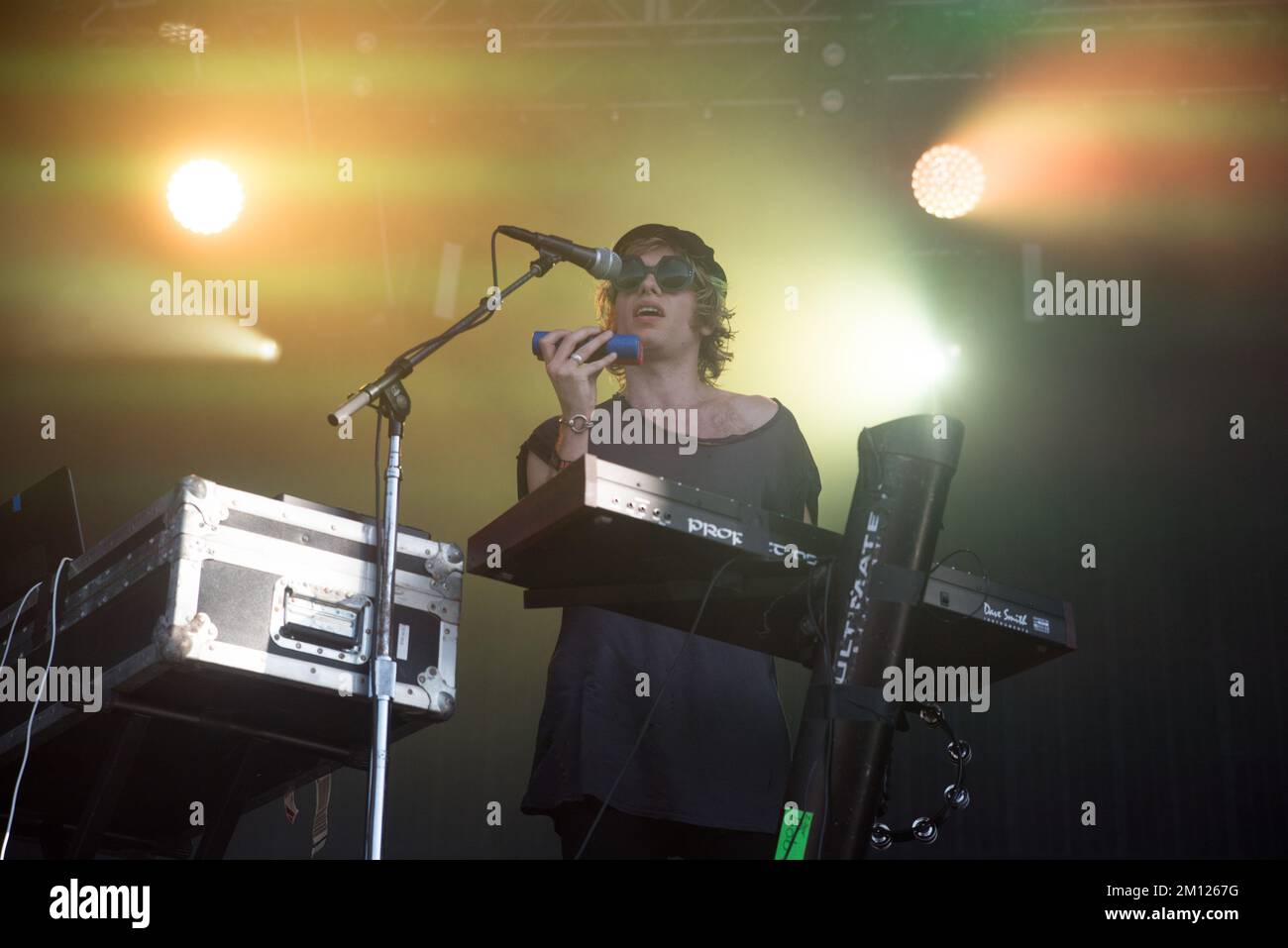 Canadian electronic duo Bob Moses in concert at Austin City Limits in ...