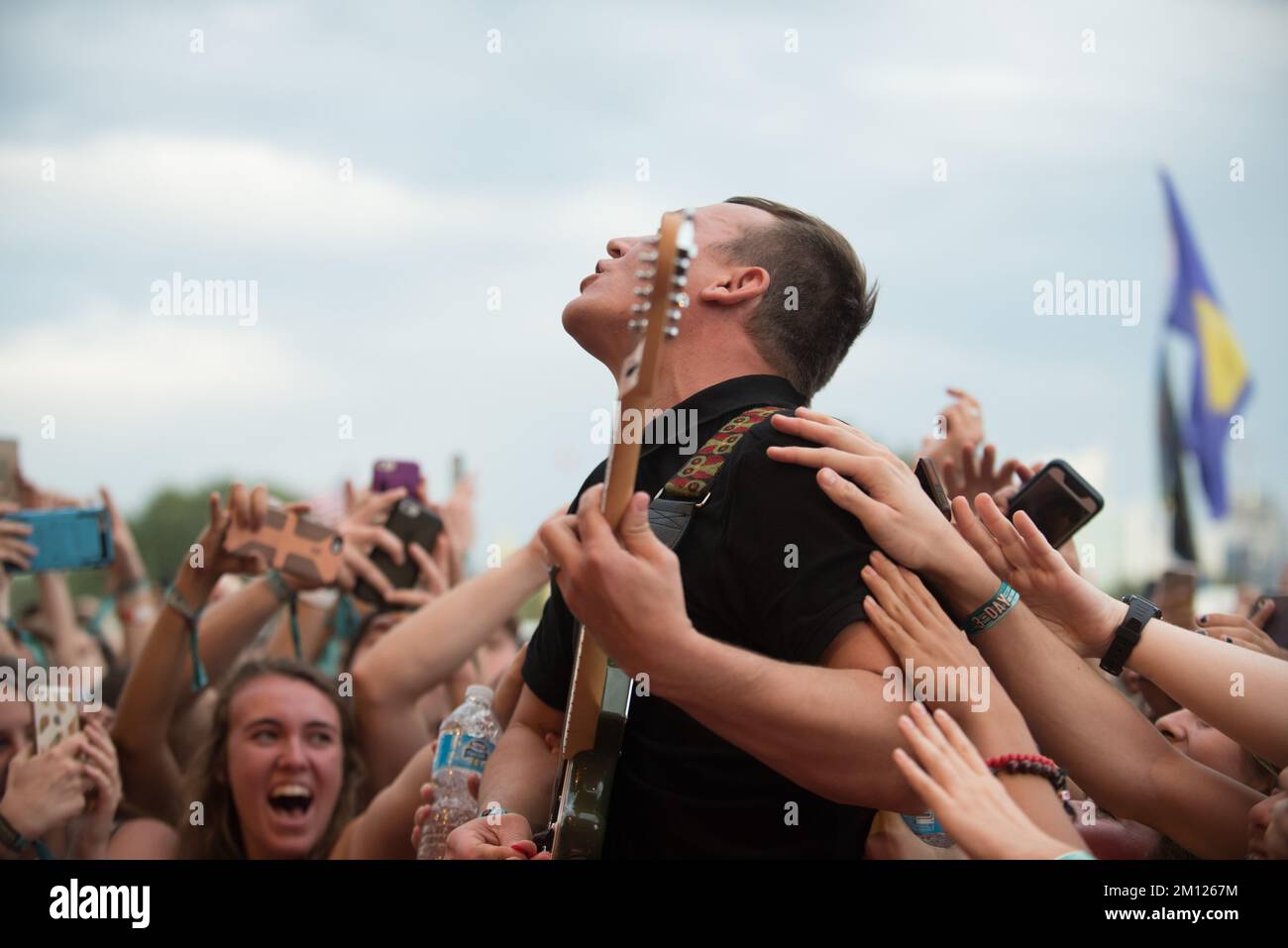 Austin City Limits - Cage The Elephant in concert Stock Photo - Alamy