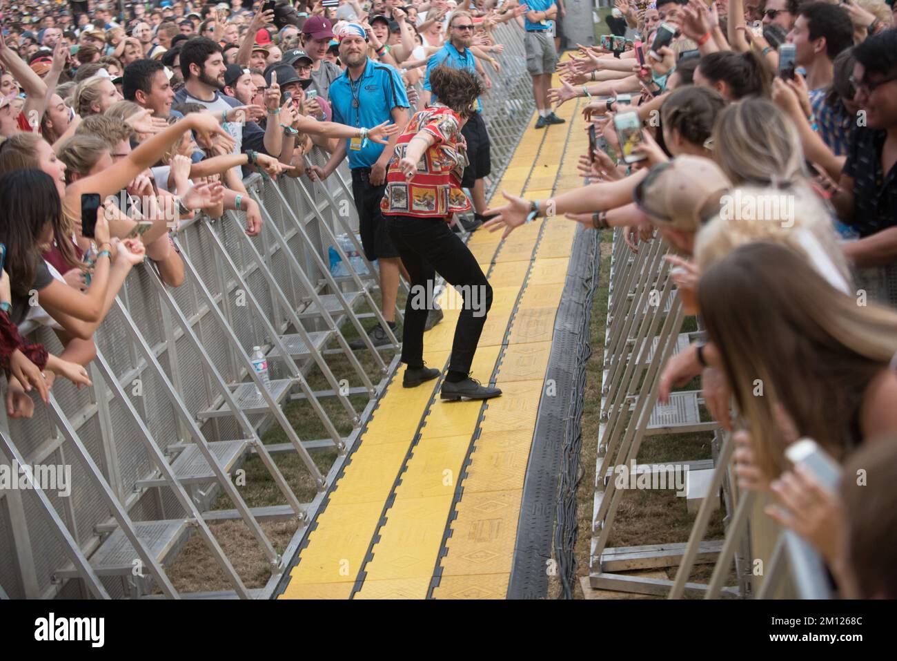 Austin City Limits - Cage The Elephant in concert Stock Photo - Alamy