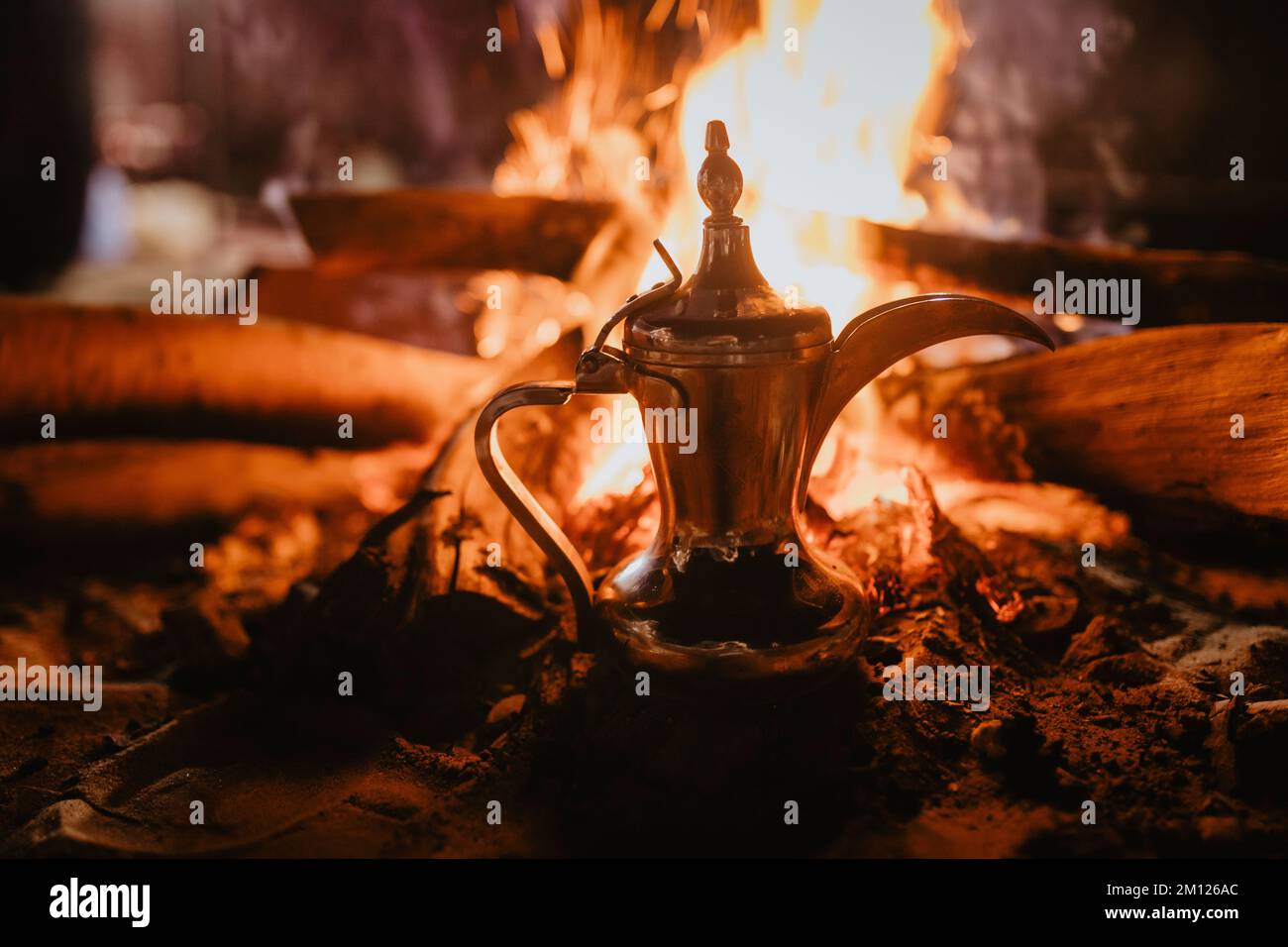 Saudi Arabia, Najran province, Najran, campfire, detail Stock Photo - Alamy