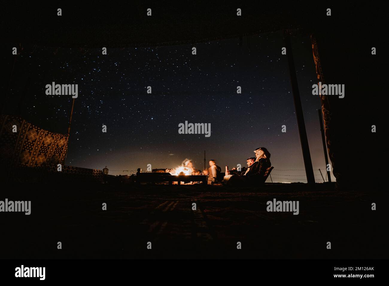 Saudi Arabia, Najran province, Najran, Bedouin, campfire Stock Photo ...