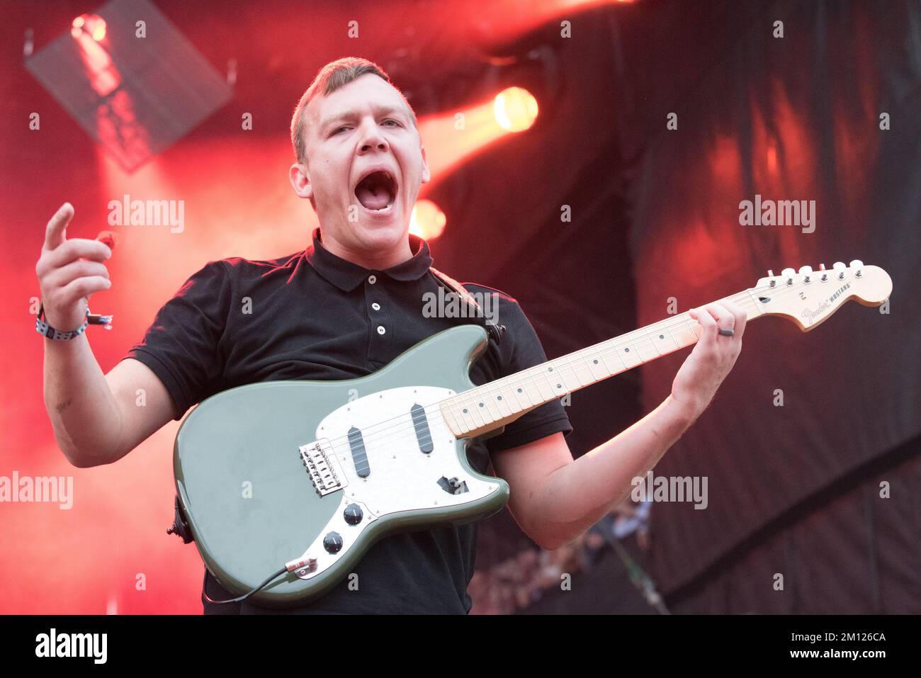Austin City Limits - Cage The Elephant in concert Stock Photo - Alamy