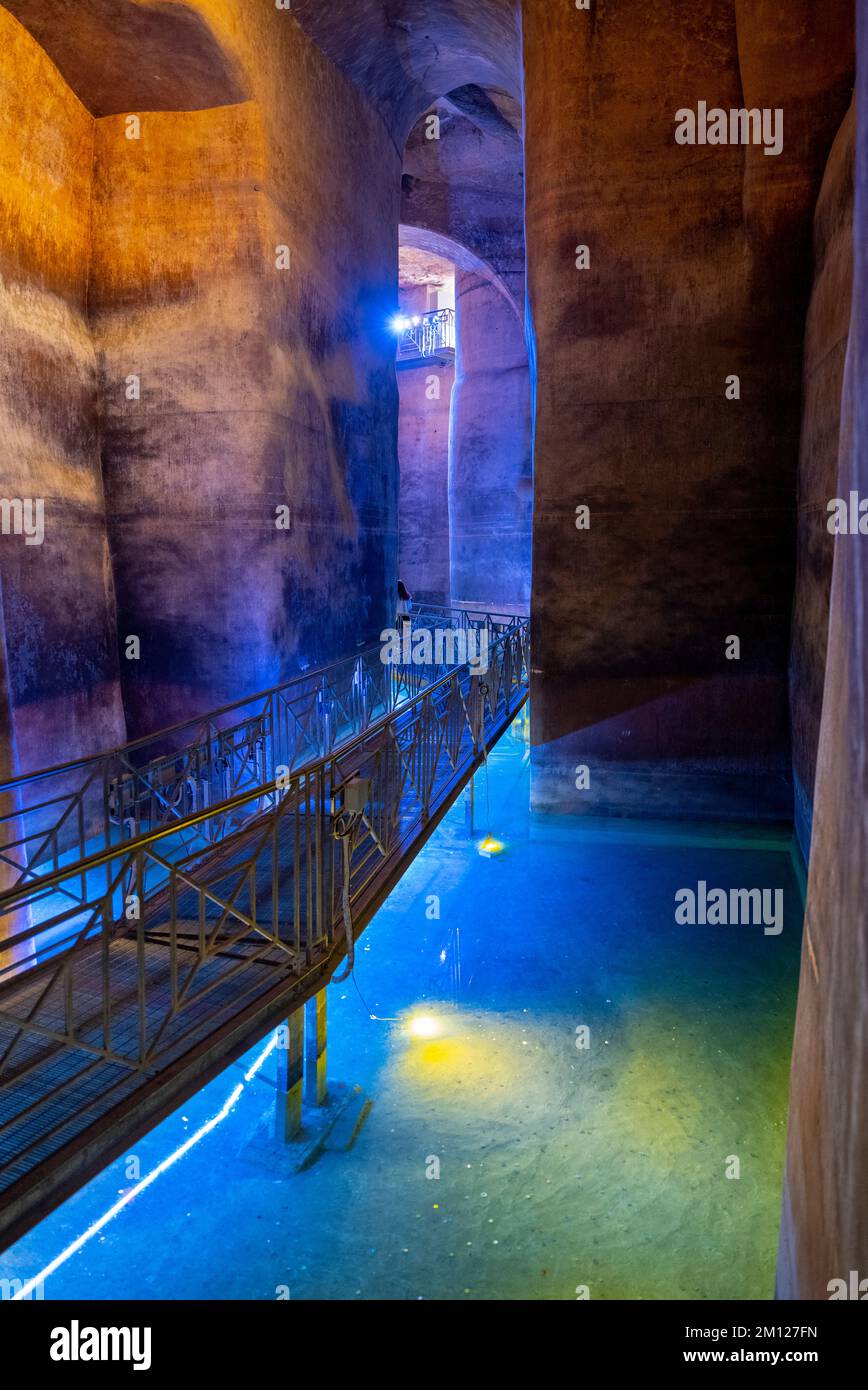 Matera, Matera province, Basilicata, Italy, Europe. In the Palombaro ...