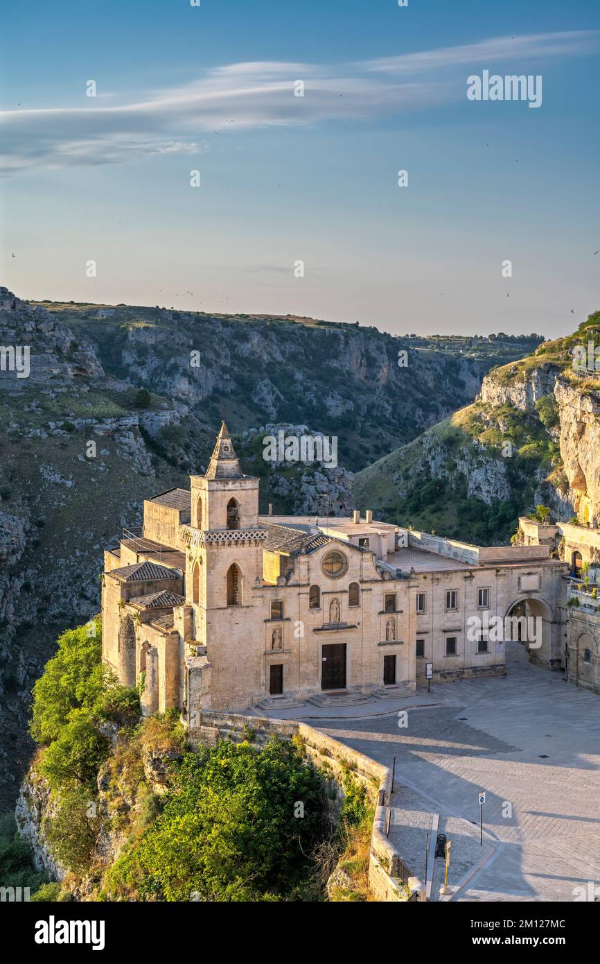 Matera, Matera province, Basilicata, Italy, Europe. The Church of San ...