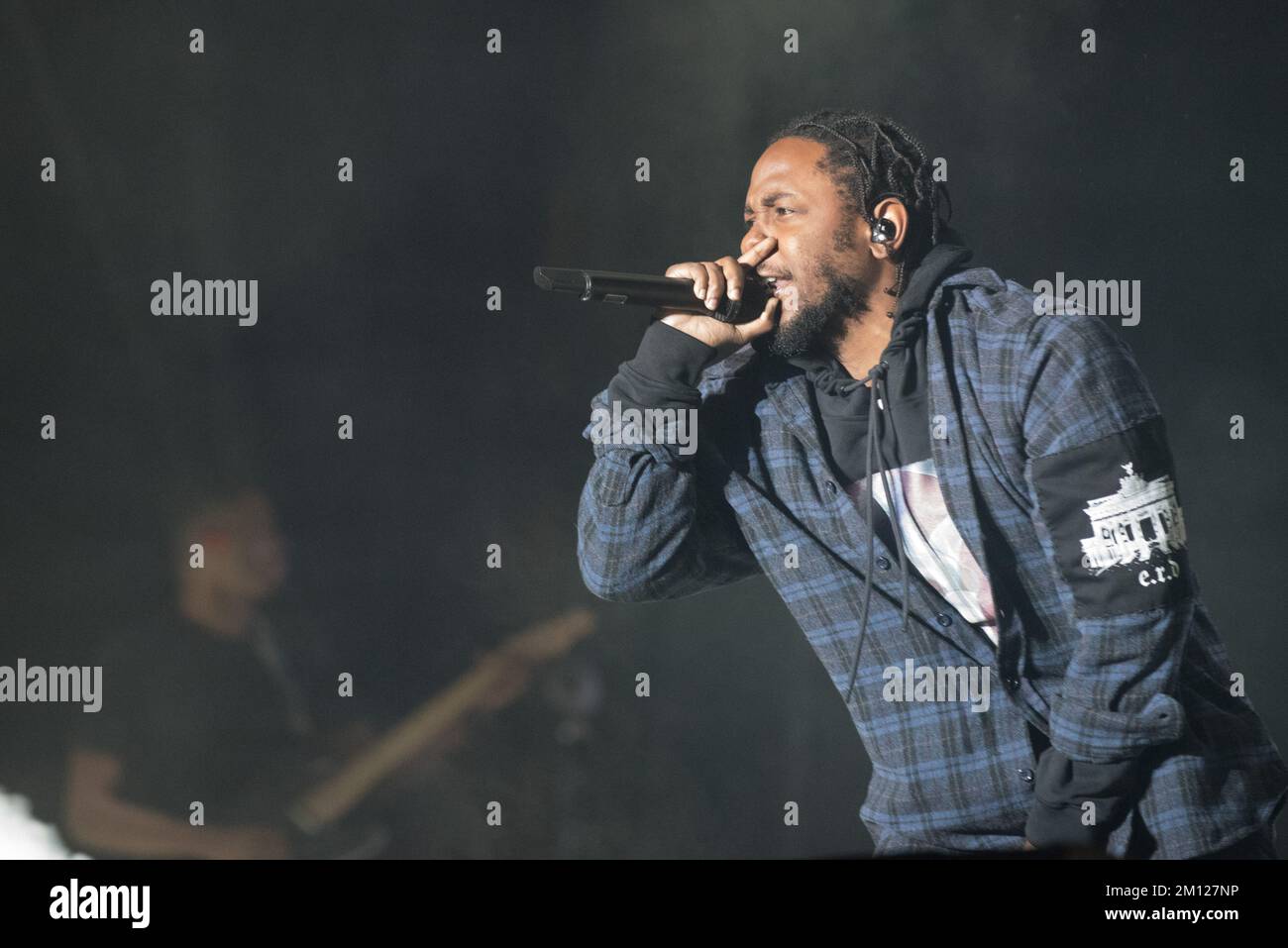 Austin City Limits - Kendrick Lamar in concert Stock Photo - Alamy
