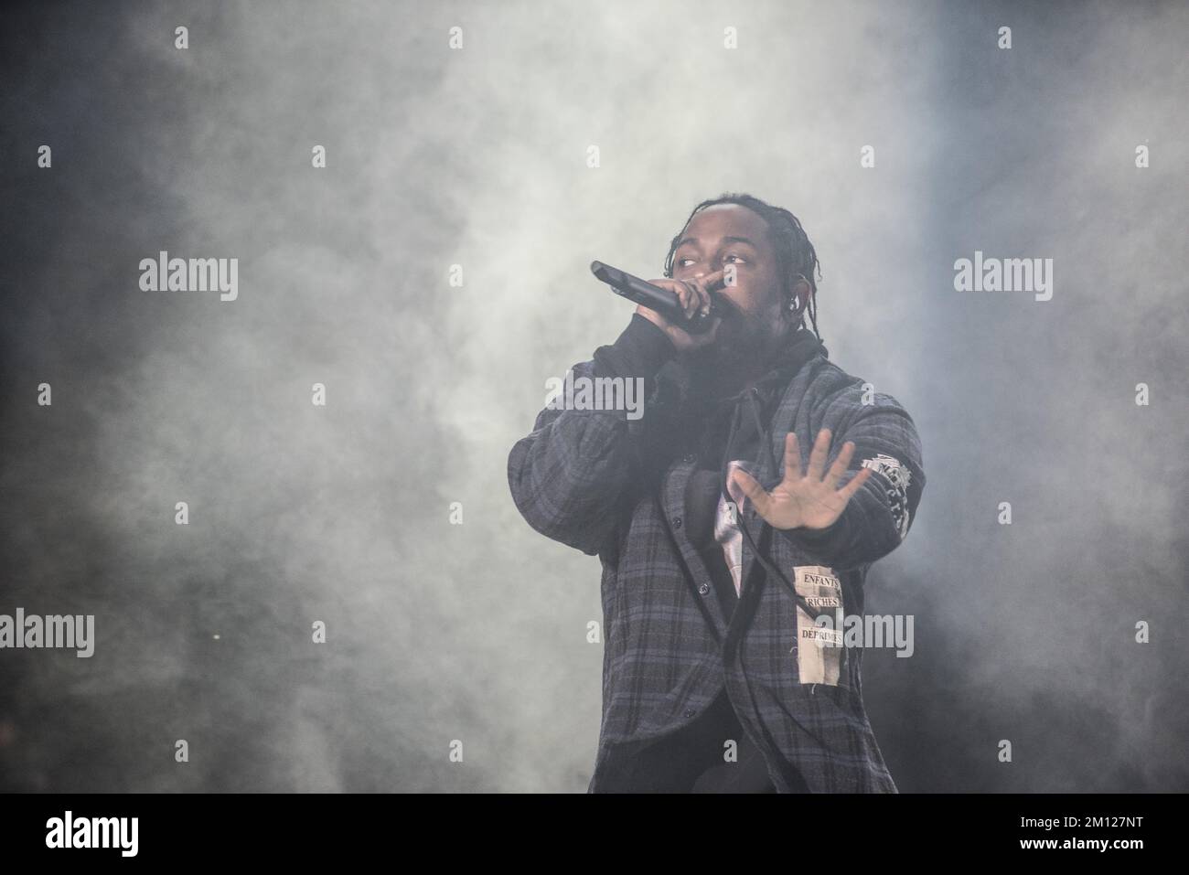 Austin City Limits - Kendrick Lamar in concert Stock Photo - Alamy