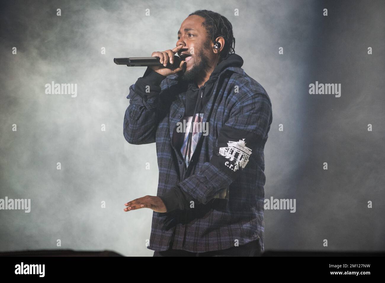 Austin City Limits - Kendrick Lamar in concert Stock Photo - Alamy