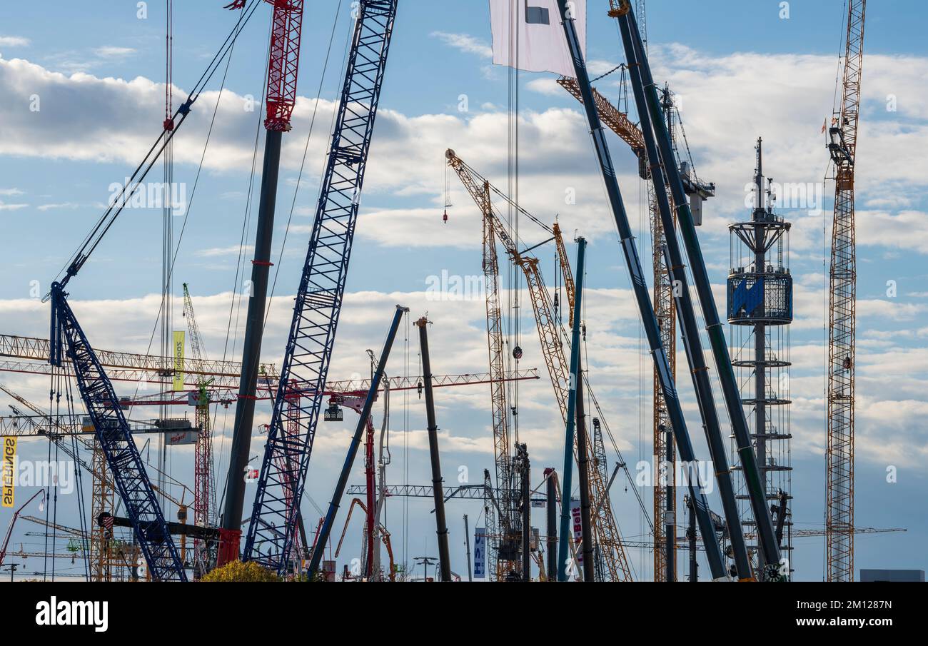 Bauma 2022 the largest trade fair for construction machinery hi-res ...