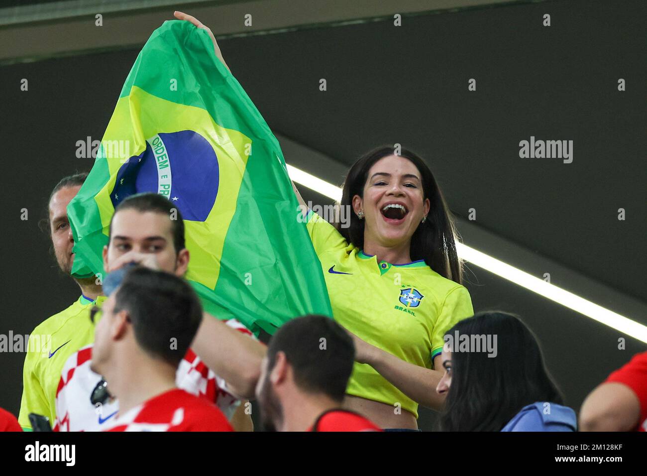 Doha, Qatar. 09th Dec, 2022. North American writer Mark Mason and his ...