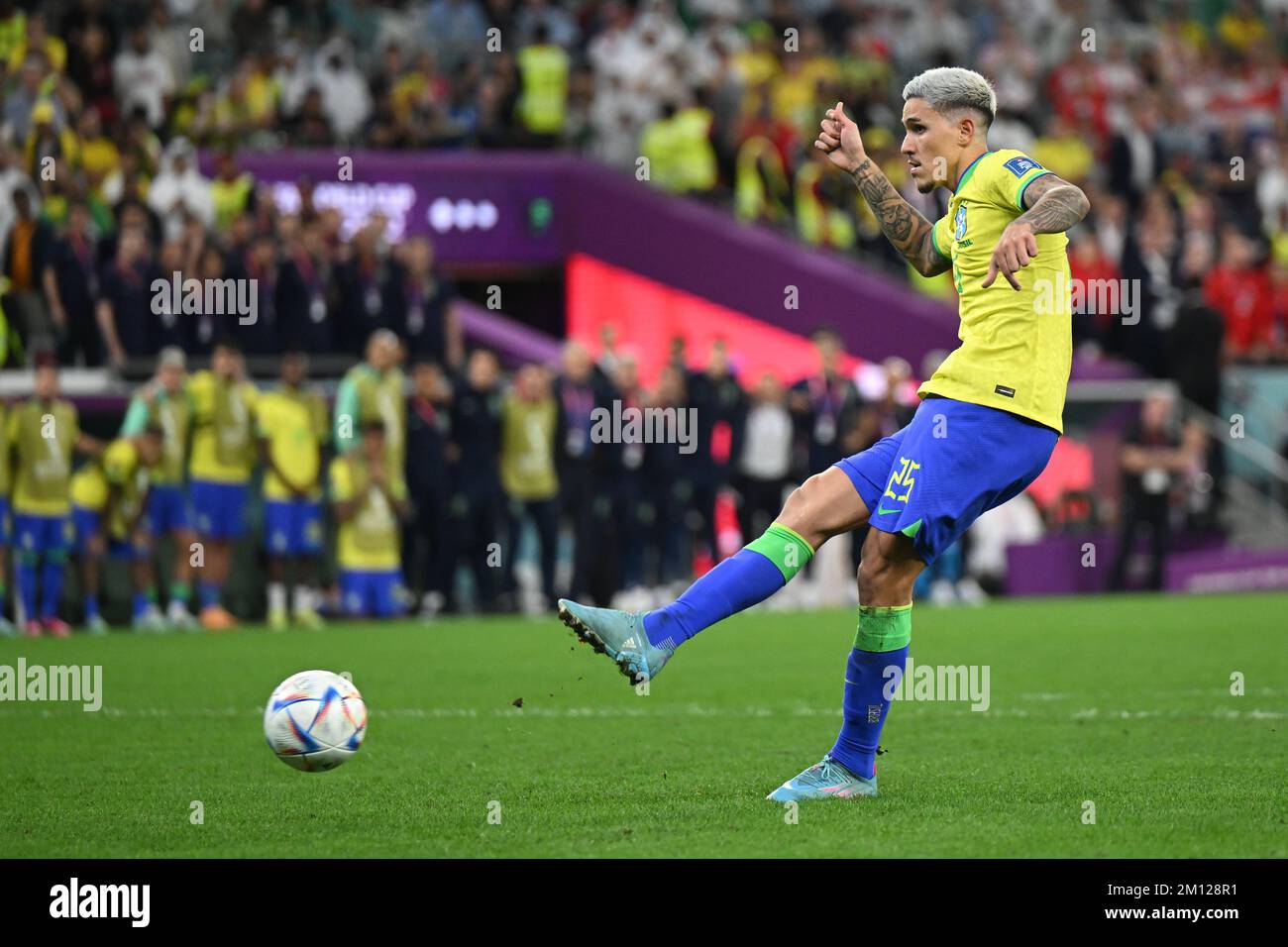 Al Rajjan, Qatar. 09th Dec, 2022. Soccer, 2022 World Cup in Qatar ...