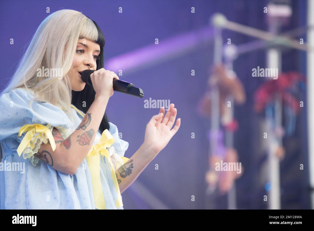 Austin City LImits - Melanie Martinez in concert Stock Photo - Alamy