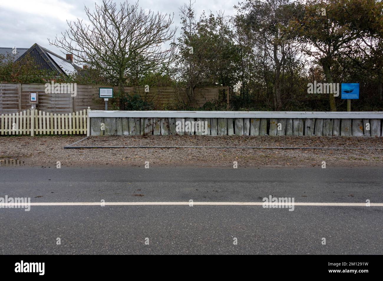Whalebone fence, built in 1772 by Peter Andersen List, captain of the ...