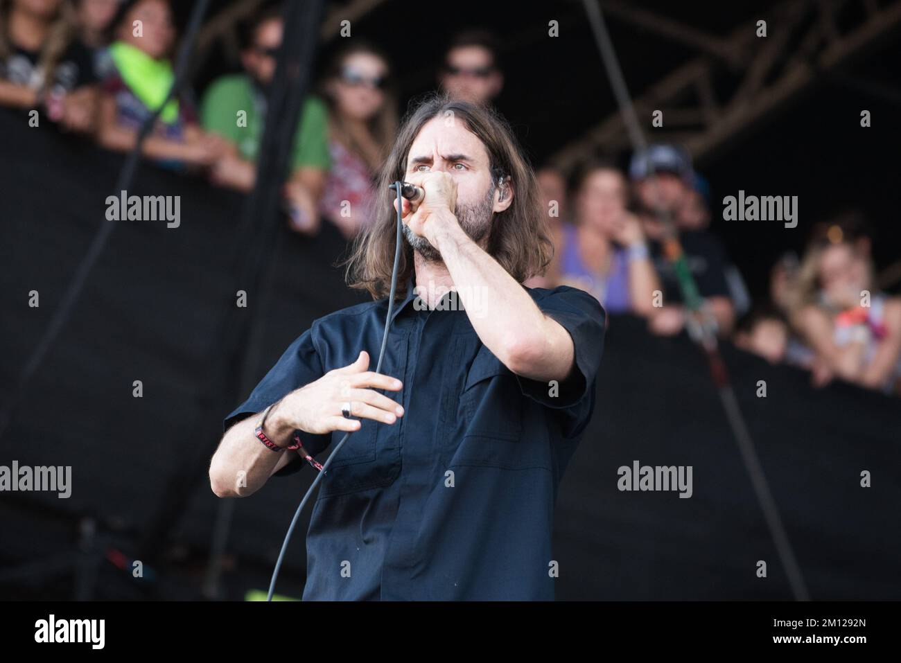Austin City Limits - Miike Snow in concert Stock Photo - Alamy