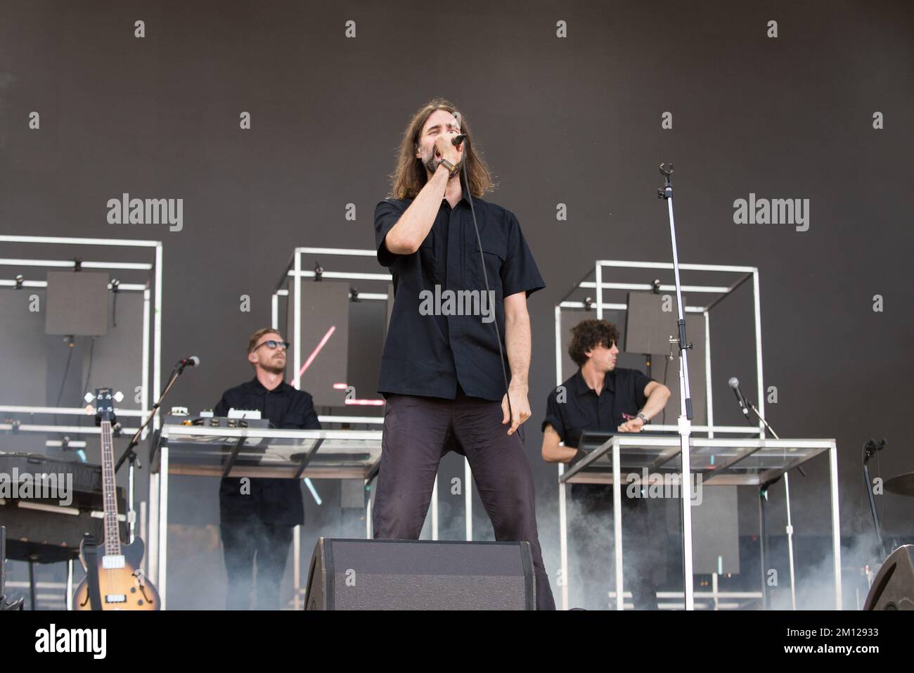 Austin City Limits - Miike Snow in concert Stock Photo - Alamy