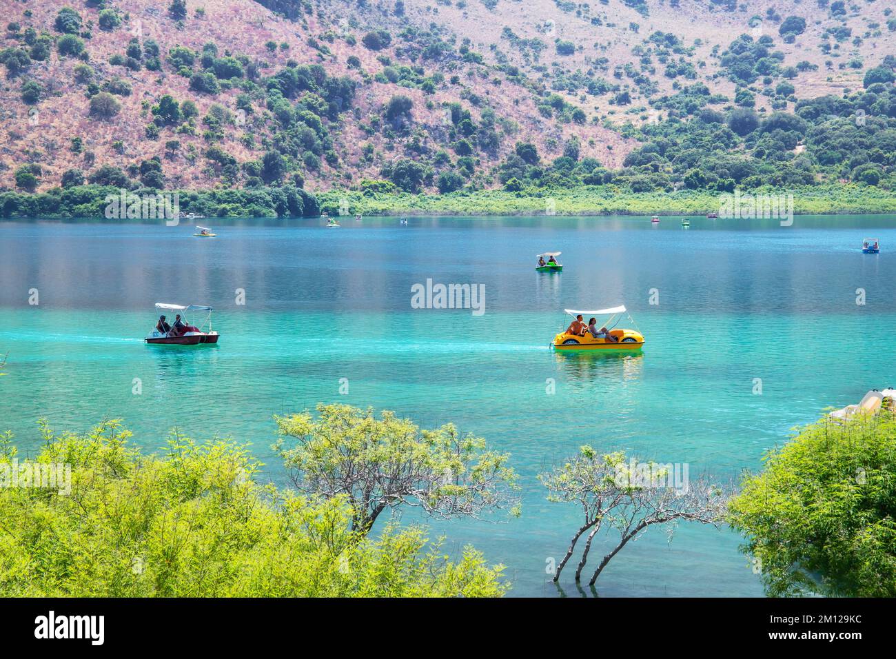 Georgioupolis crete lake hi-res stock photography and images - Alamy