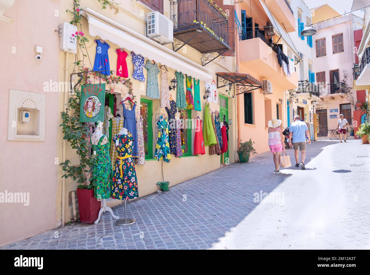 Old town, Chania, Crete, Greek Islands, Greece Stock Photo - Alamy