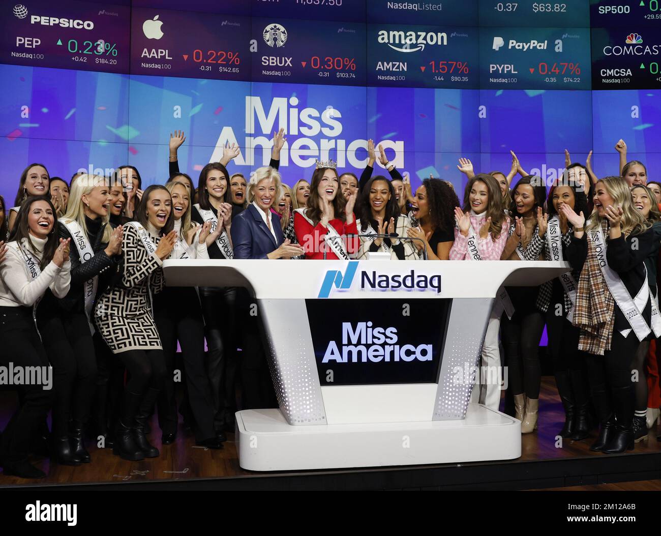 New York, USA. 08th Dec, 2022. Miss America 2022 Emma Broyles ...