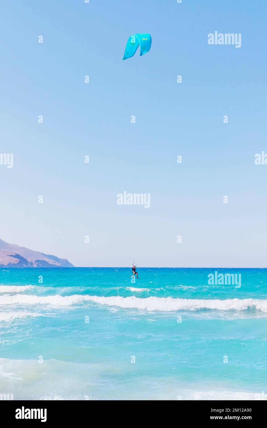 Rethymno crete beach hi-res stock photography and images - Alamy