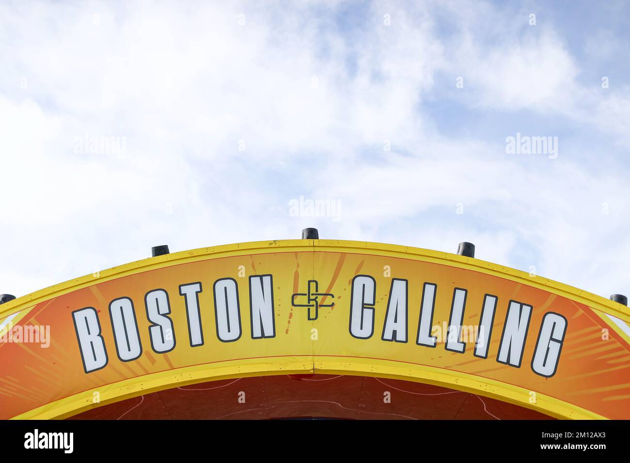 Boston Calling - Crowds Stock Photo - Alamy