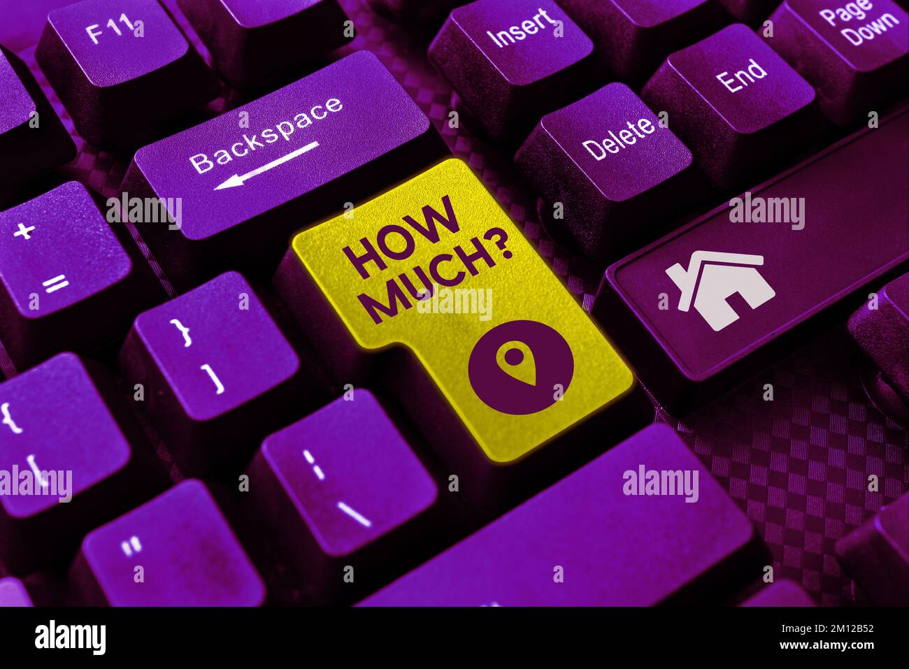 Text caption presenting How Much. Conceptual photo ask about the amount ...