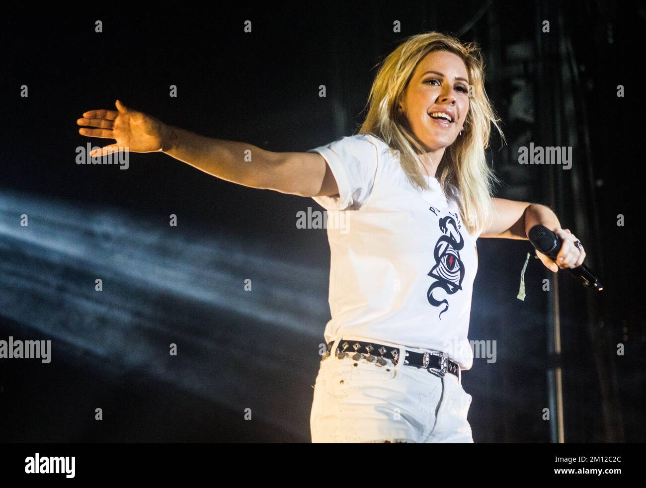 The Bonnaroo Music and Arts Festival - Ellie Goulding in concert Stock ...