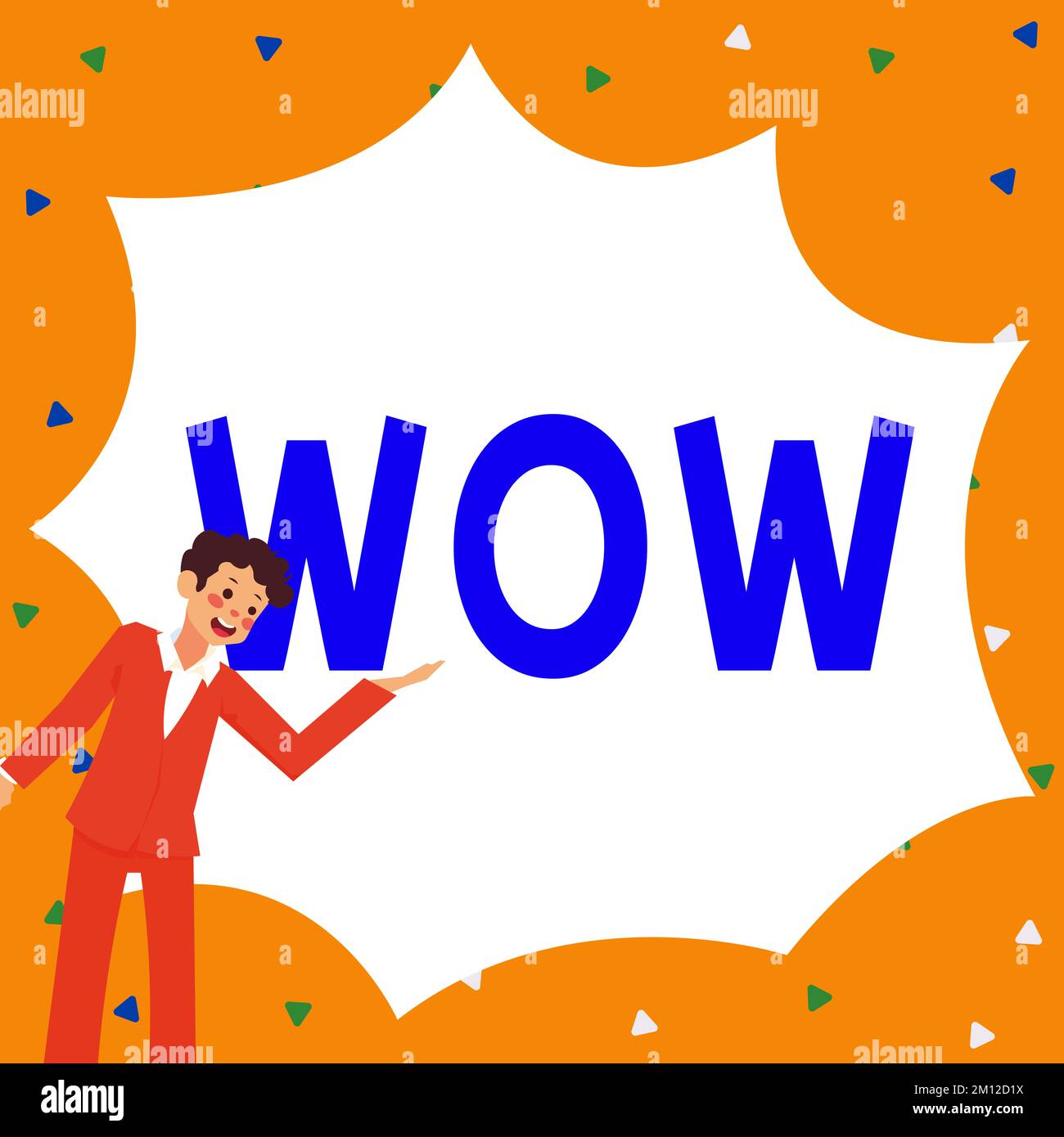 Inspiration showing sign Wow. Business approach Expressing astonishment ...