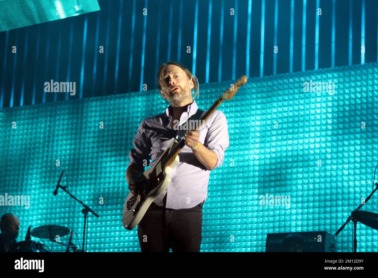 Coachella - Radiohead in concert Stock Photo - Alamy