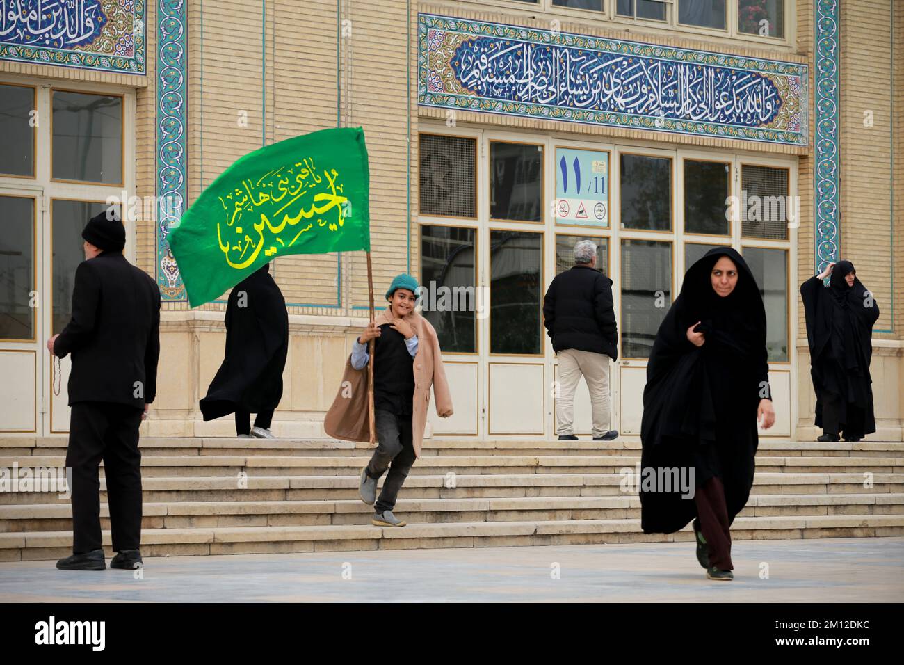 Tehran, Tehran, Iran. 9th Dec, 2022. Iranian veiled women leave the ...