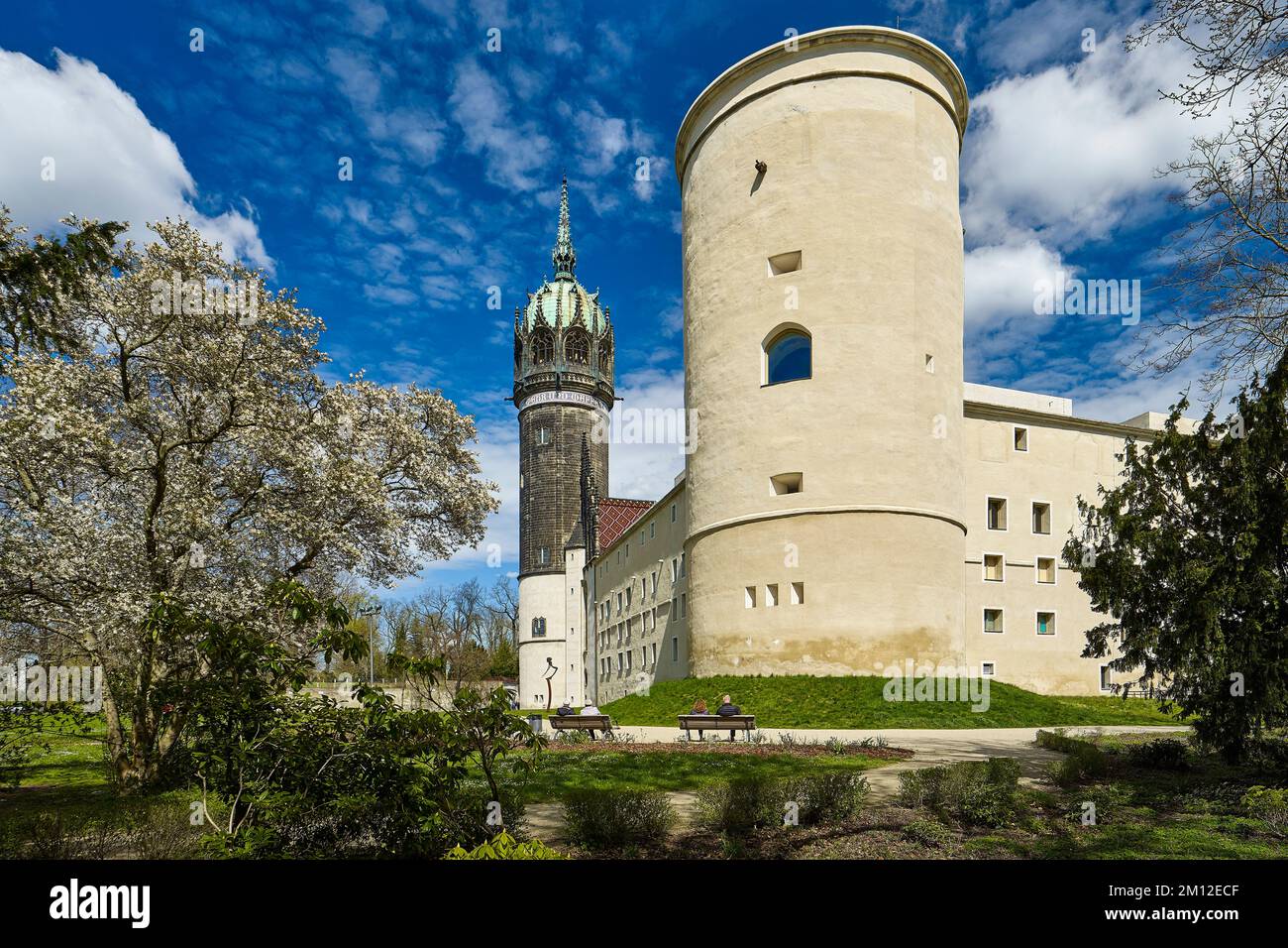 Wittenberg castle church hi-res stock photography and images - Alamy