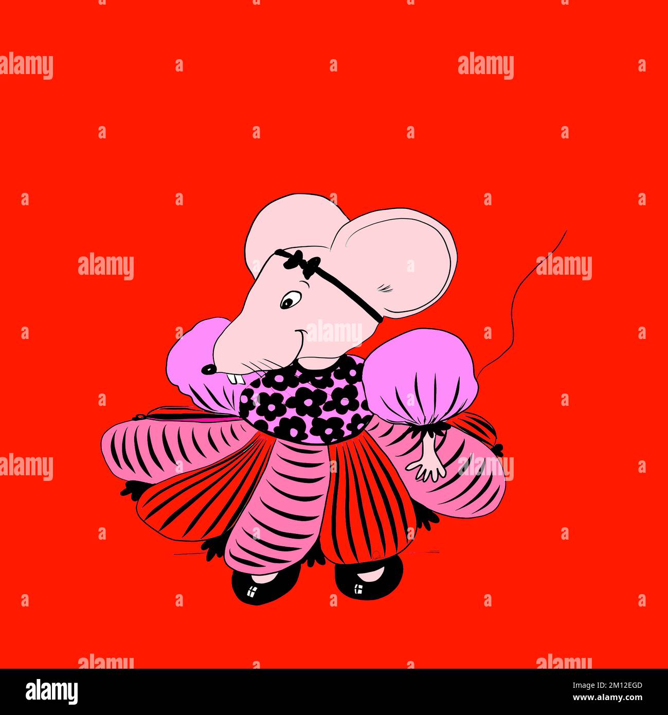 Mouse kids illustration hi-res stock photography and images - Alamy