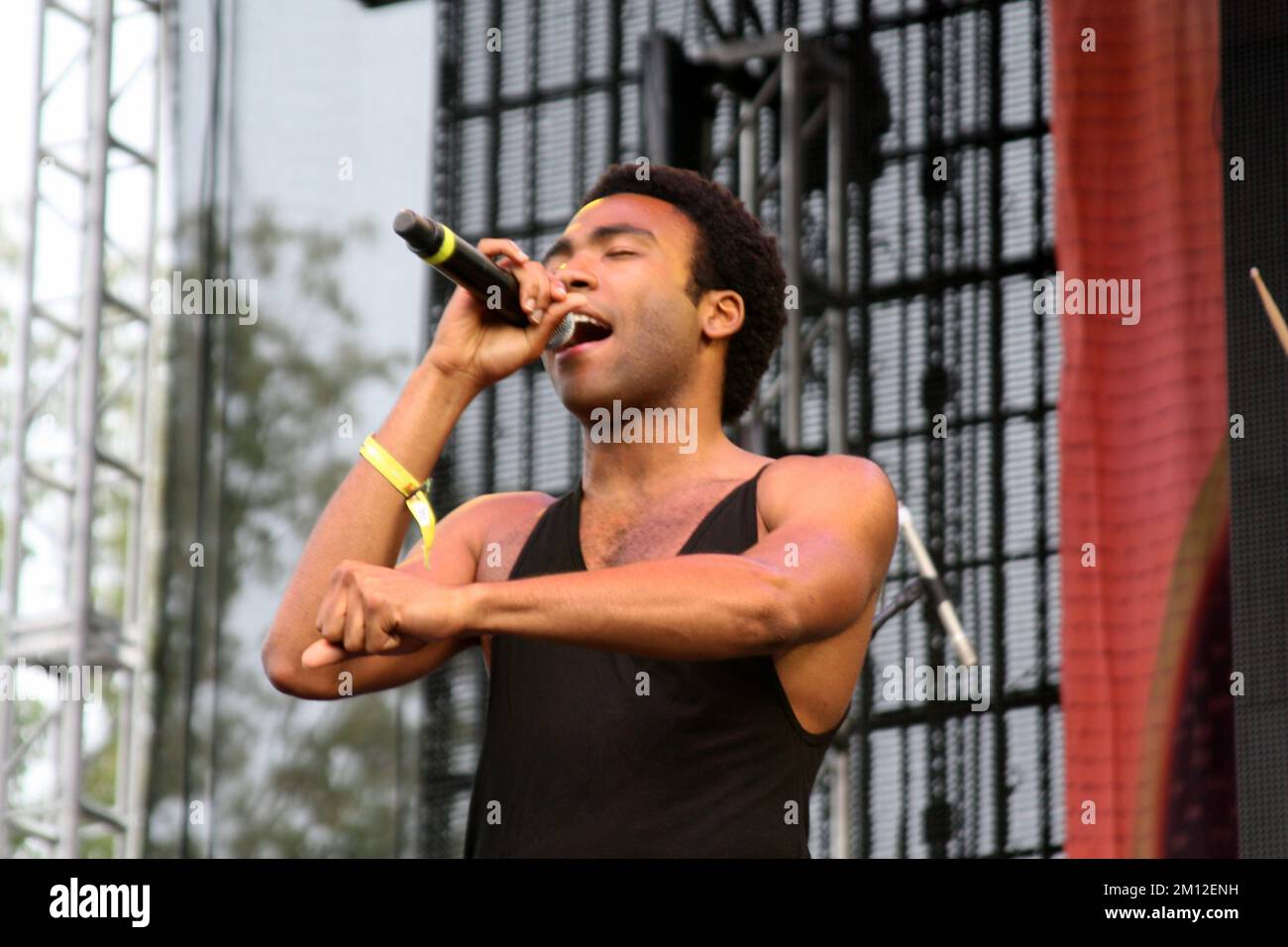 The Bonnaroo Music and Arts Festival - Childish Gambino in concert ...