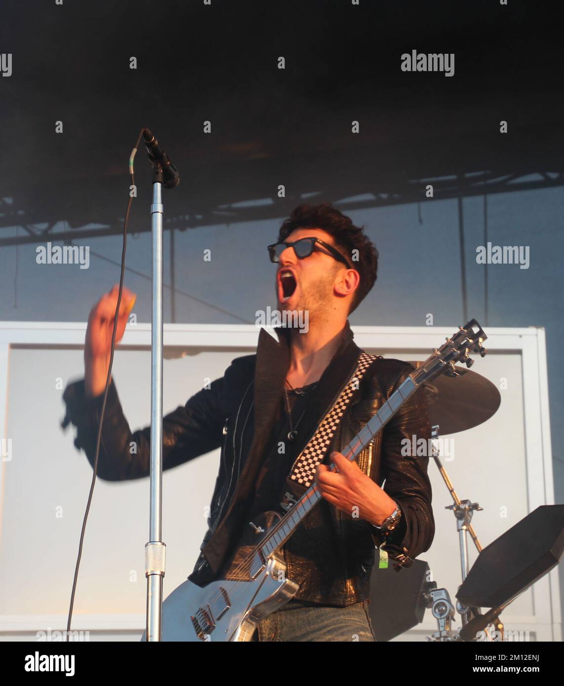 The Bonnaroo Music and Arts Festival - Chromeo in concert Stock Photo ...