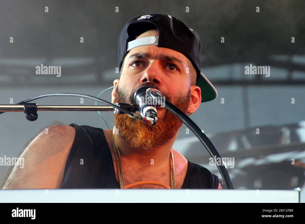 The Bonnaroo Music and Arts Festival - Chromeo in concert Stock Photo ...