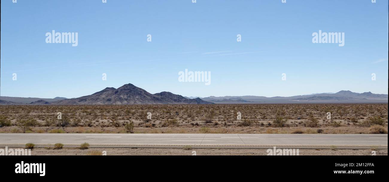 South Nevada Desert Landscape Stock Photo - Alamy