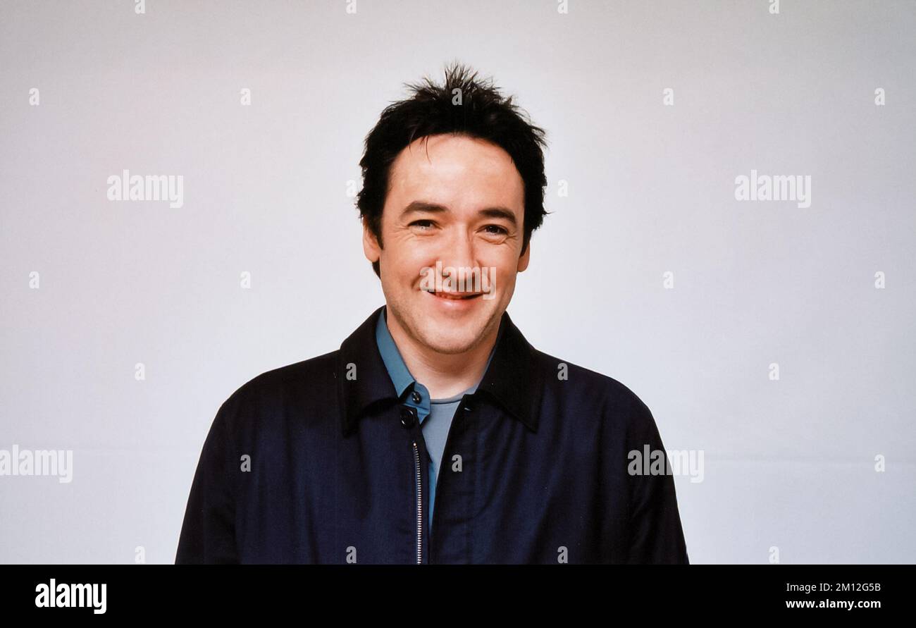 Retro celebrity portraits - John Cusack, at a press conference event ...