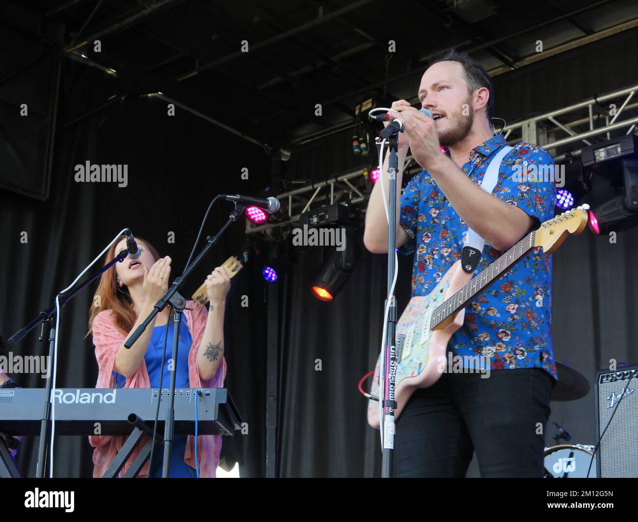 Cayuga South Festival - Savoir Adore in concert Stock Photo - Alamy