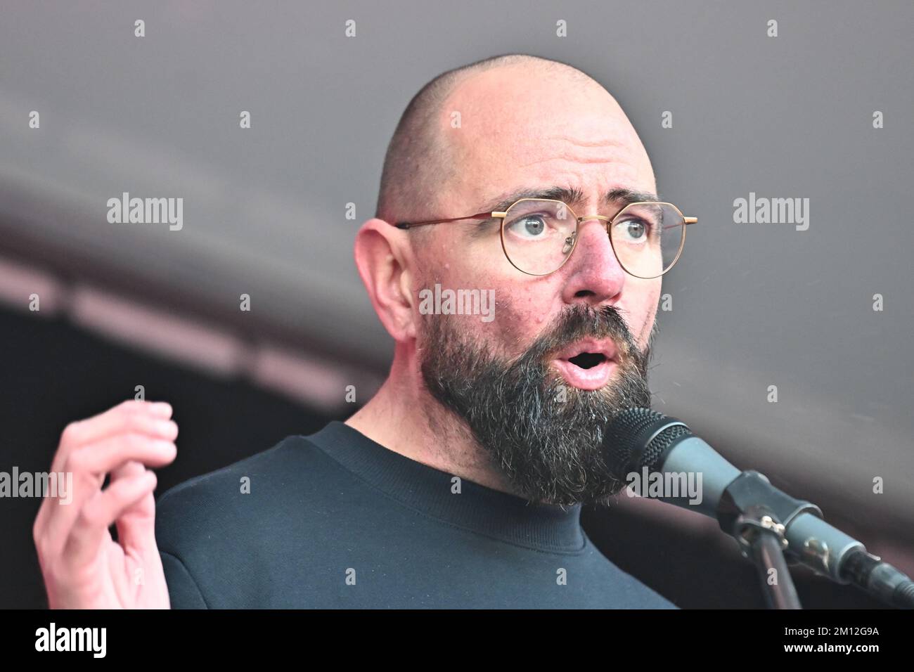 London, UK. 9th December 2022. Thousands members of the Communications ...