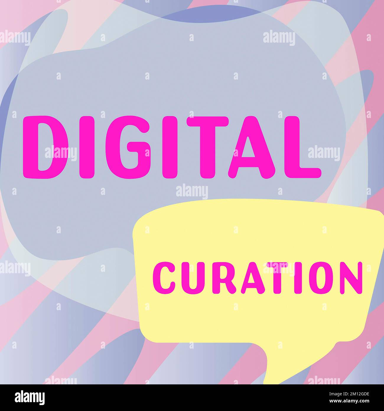 Conceptual caption Digital Curation. Conceptual photo maintenance ...