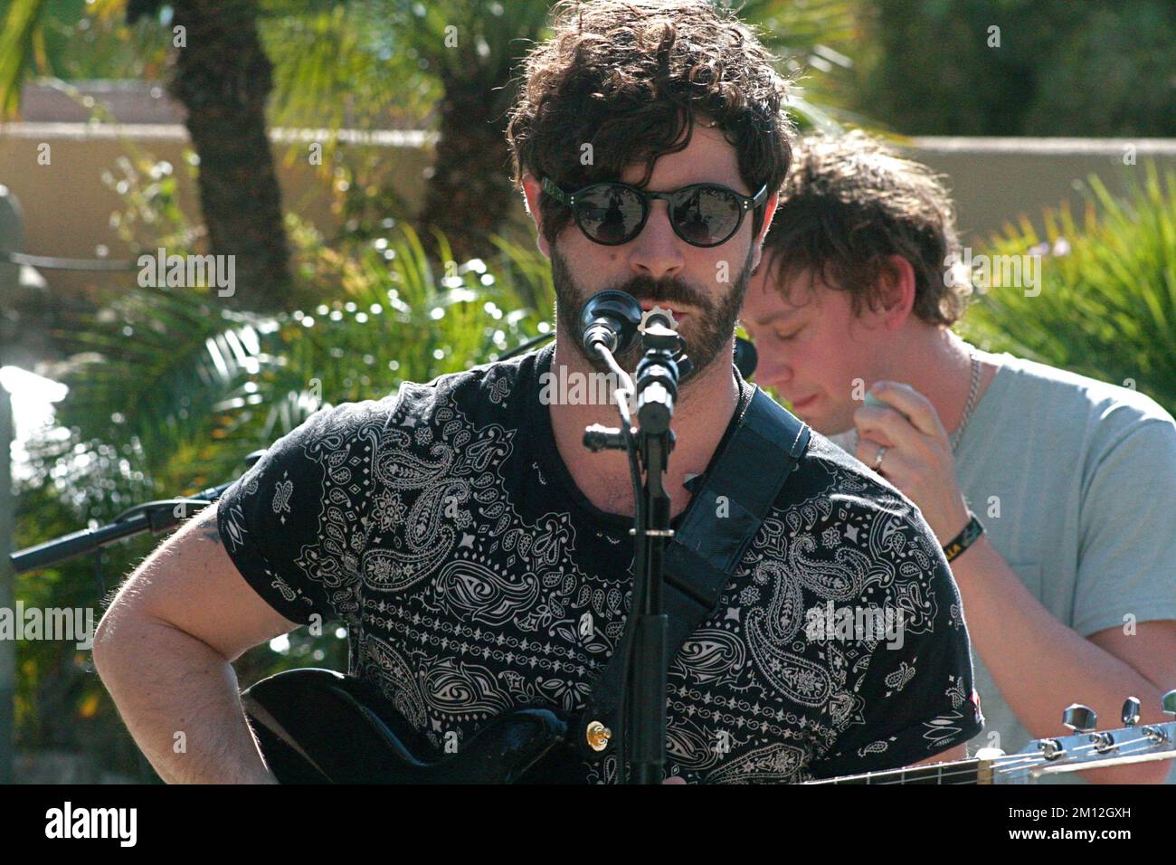 Andrew mears and edwin congreave of foals hi-res stock photography and ...