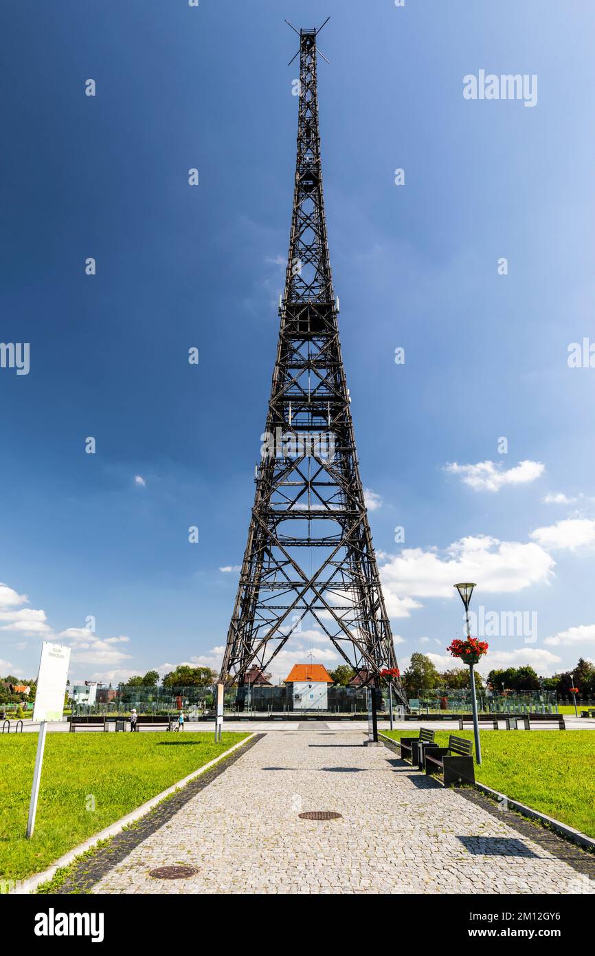 Gliwice radio tower hi-res stock photography and images - Alamy