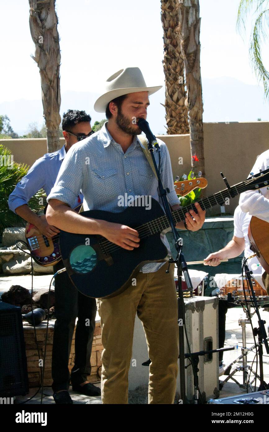 Lord Huron in concert Stock Photo - Alamy