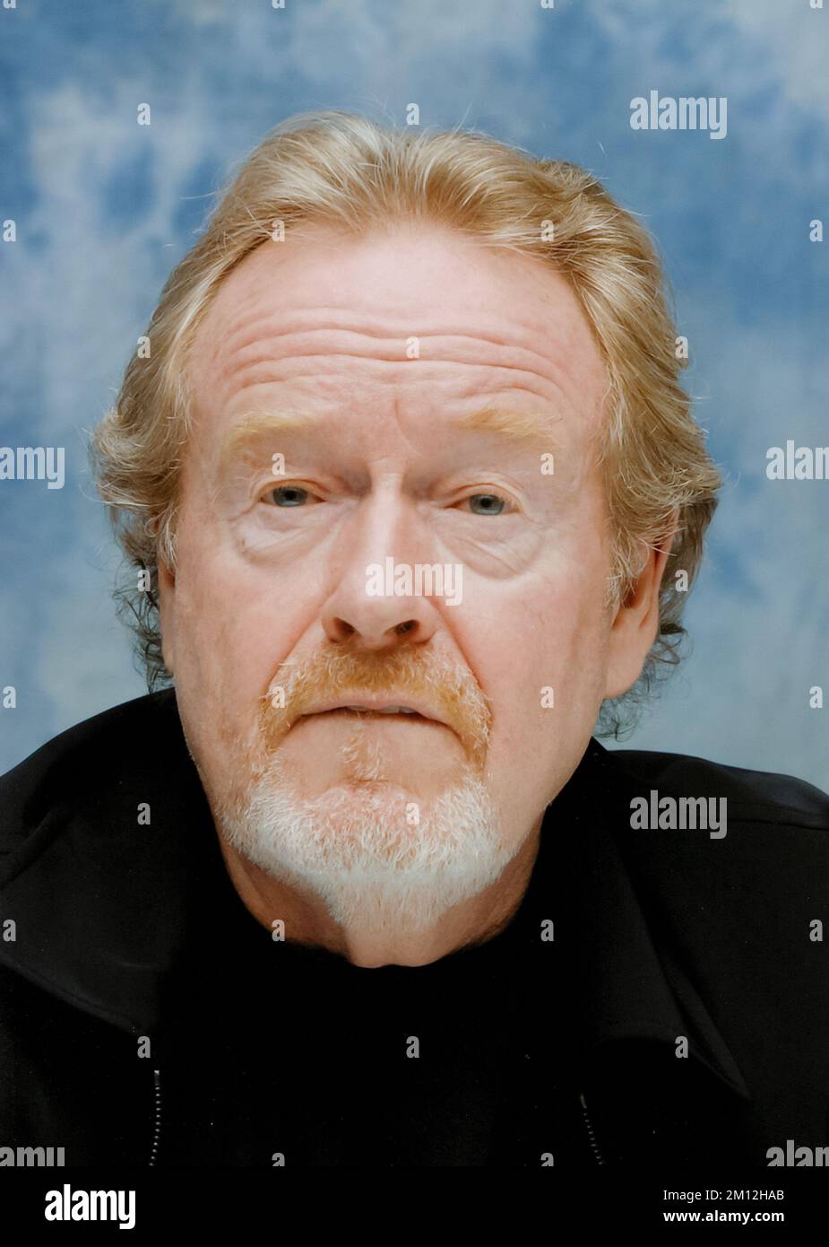 Retro celebrity portraits - Ridley Scott, at a press conference event ...