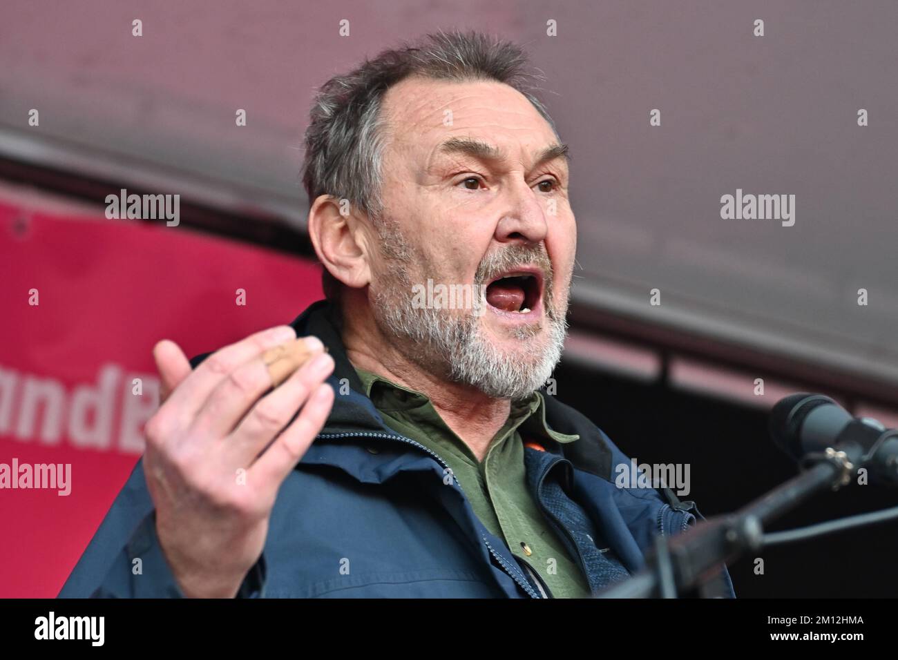 London, UK. 9th December 2022. Speaker Kevin Courtney - General ...