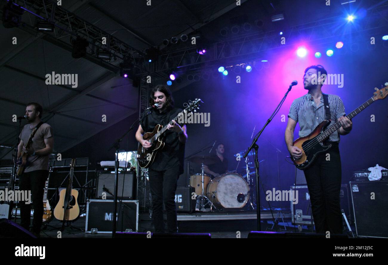 The Bonnaroo Music and Arts Festival - Milo Greene in concert Stock ...