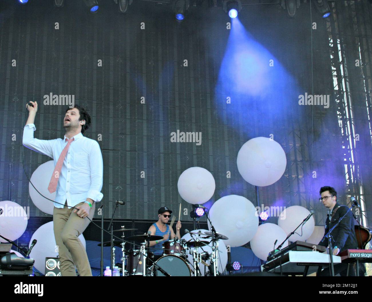 The Bonnaroo Music and Arts Festival - Passion Pit in concert Stock ...