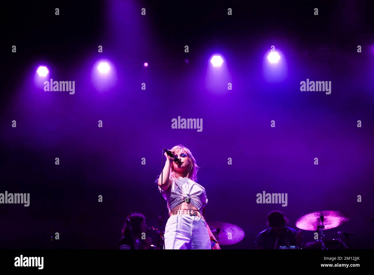 Boston Calling - Paramore - Haley Williams in concert Stock Photo - Alamy