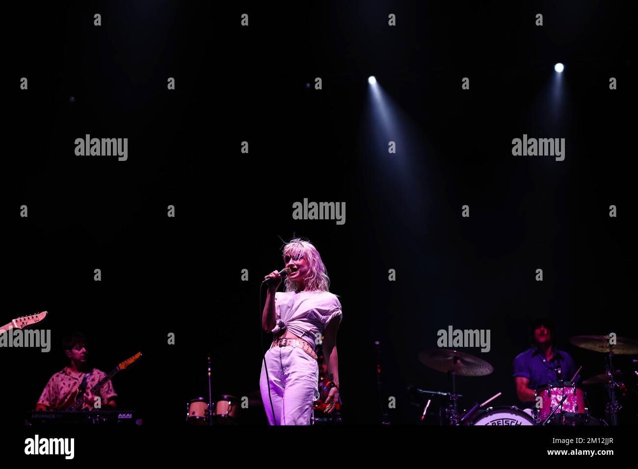 Boston Calling - Paramore - Haley Williams in concert Stock Photo - Alamy