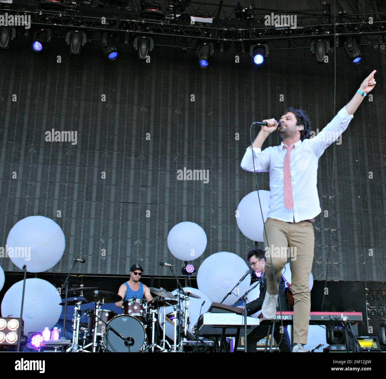 The Bonnaroo Music and Arts Festival - Passion Pit in concert Stock ...
